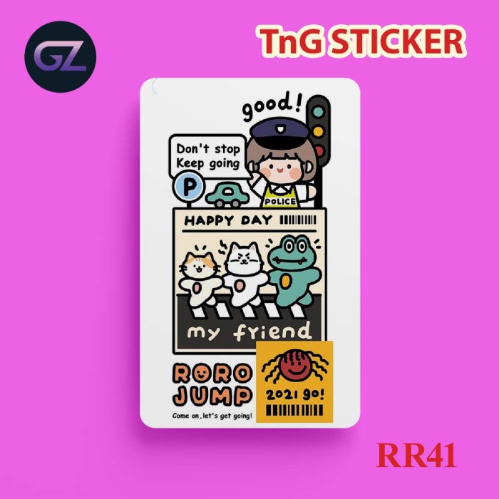 Rorojump (Series 6) - Touch N Go Sticker (Waterproof, High Quality ...
