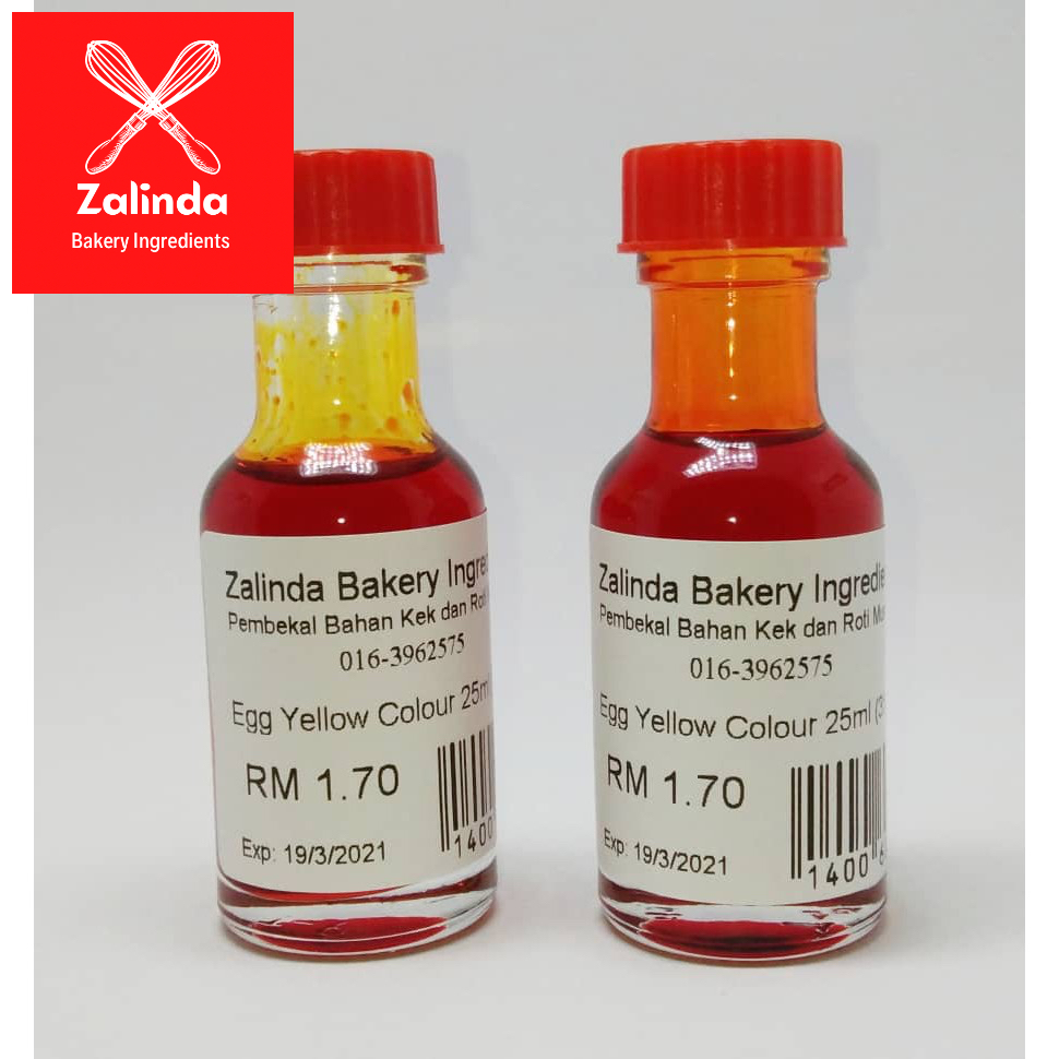 Egg Yellow Food Colouring 25ml (35gm) | Shopee Malaysia