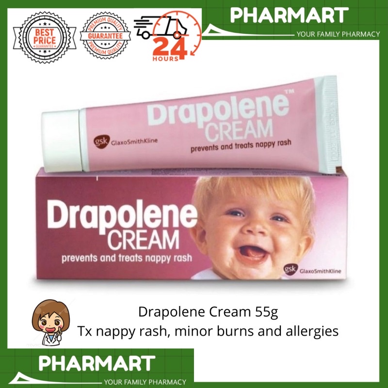 PHARMart DRAPOLENE NAPPY CREAM 55G | Shopee Malaysia