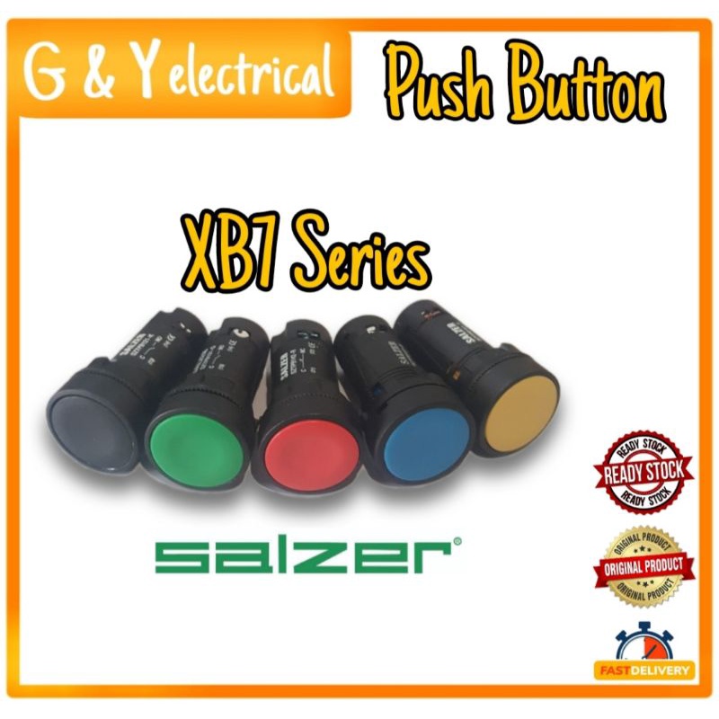 SALZER XB7 Series SZTPB 22mm Push Button Industrial Control Units [Ready Stock] | Shopee Malaysia