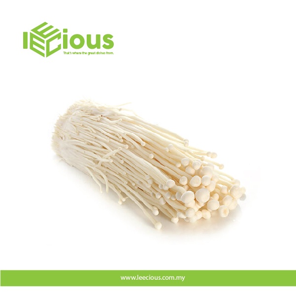 Fresh Enoki Mushroom Cendawan 100gram Pack | Shopee Malaysia