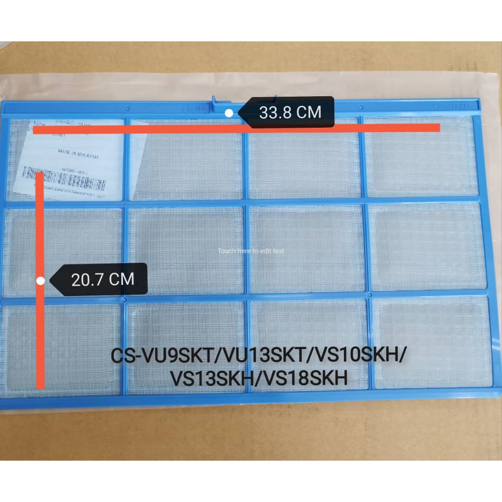 [Original] Panasonic Air Cond Filter [Sky Series] | Shopee Malaysia
