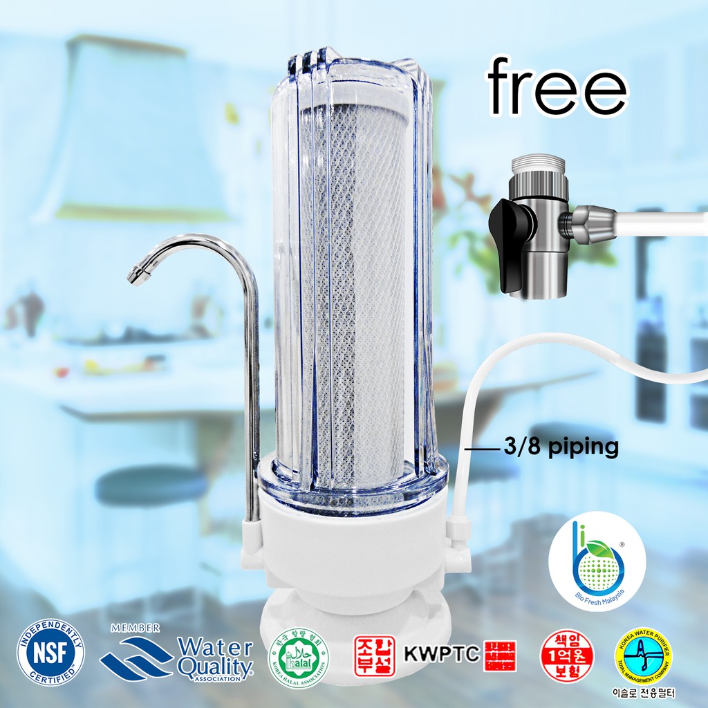 SINGLE WATER FILTER / SINGLE FILTRATION SYSTEM / ONE STAGE DOMESTIC ...