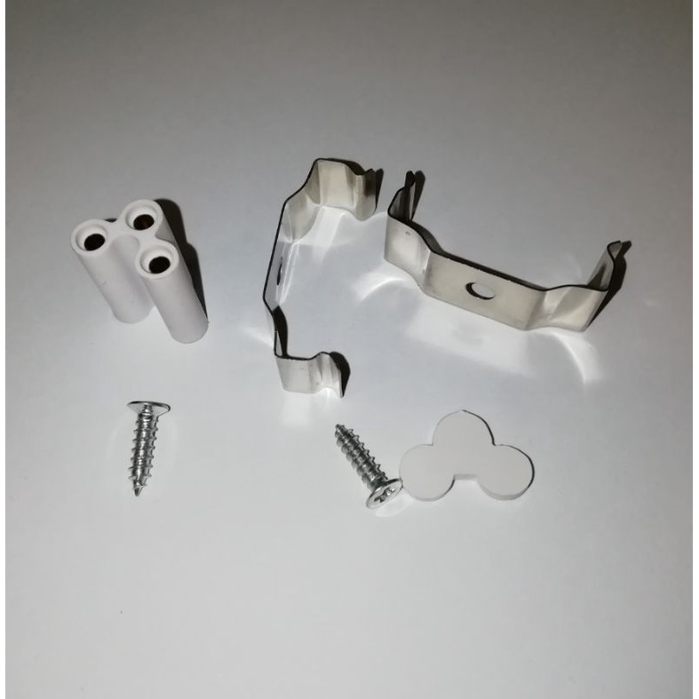 T4 T5 T8 LED Tube Light EU Plug 1.8m Wire Switch 3 Pin Connector Power ...