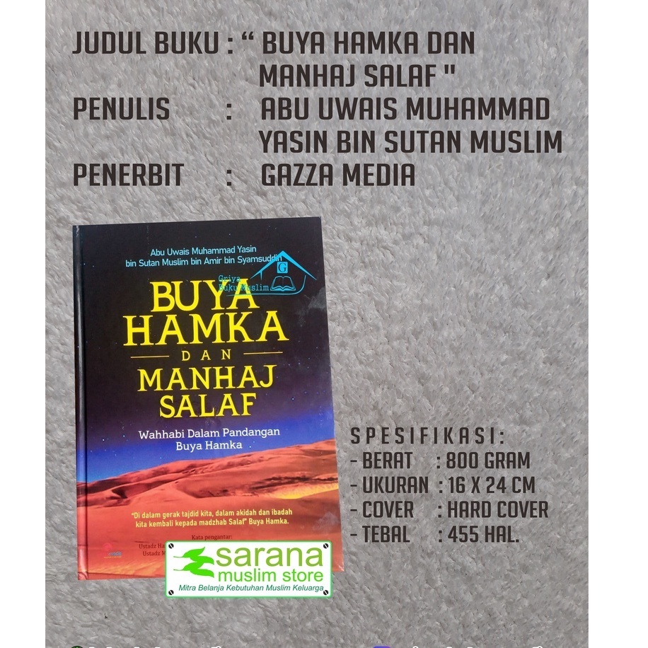 Buya HAMKA And Manhaj's Book | Shopee Malaysia