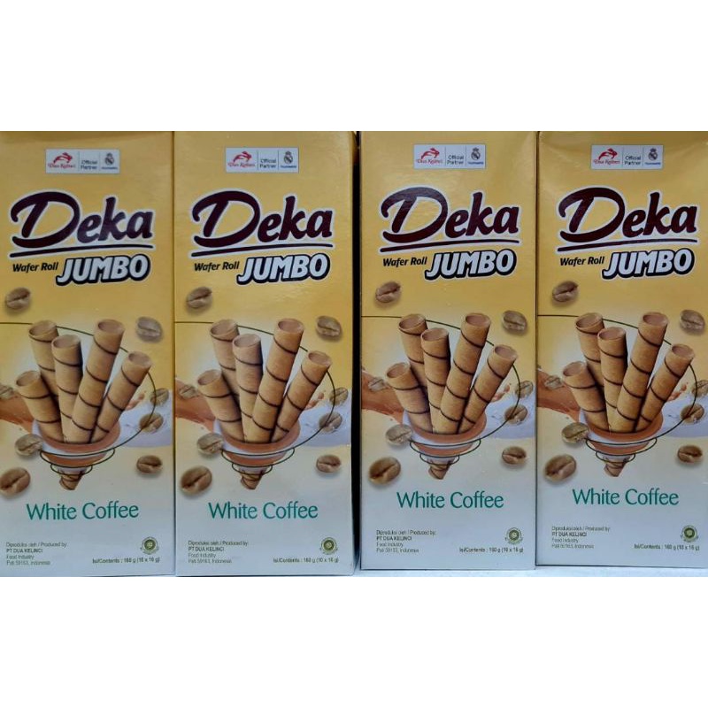 160G NEW WHITE COFFEE DEKA WAFER | Shopee Malaysia