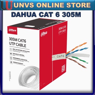 DAHUA CAT6 CABLE 305M FULL COPPER CAT 6 RJ45 NETWORK CABLE | Shopee Malaysia