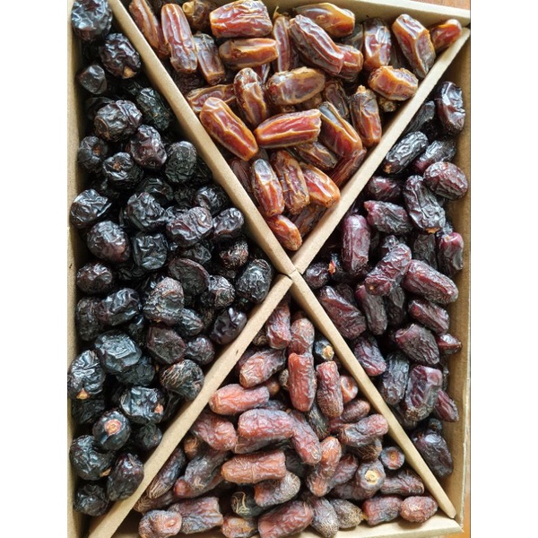 6KG MIXED Kurma dates box premimum Kurma dates Ajwa/Mariami/safawi ...