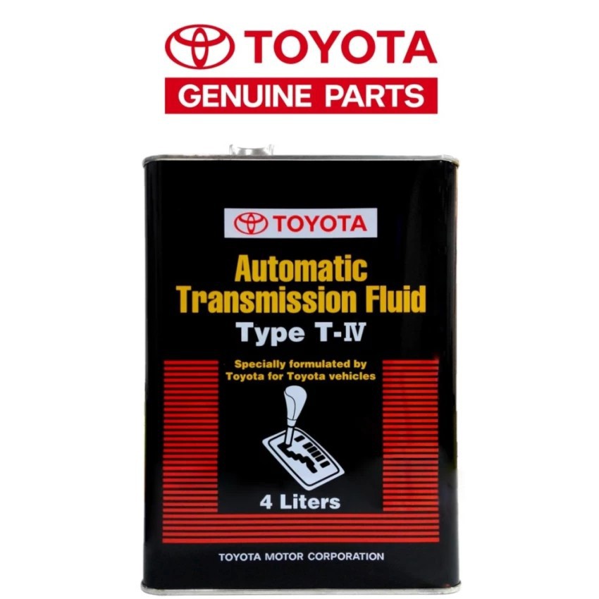 Toyota AUTO TRANSMISSION FLUID (ATF) Type T-IV Gear Oil 4L | Shopee ...
