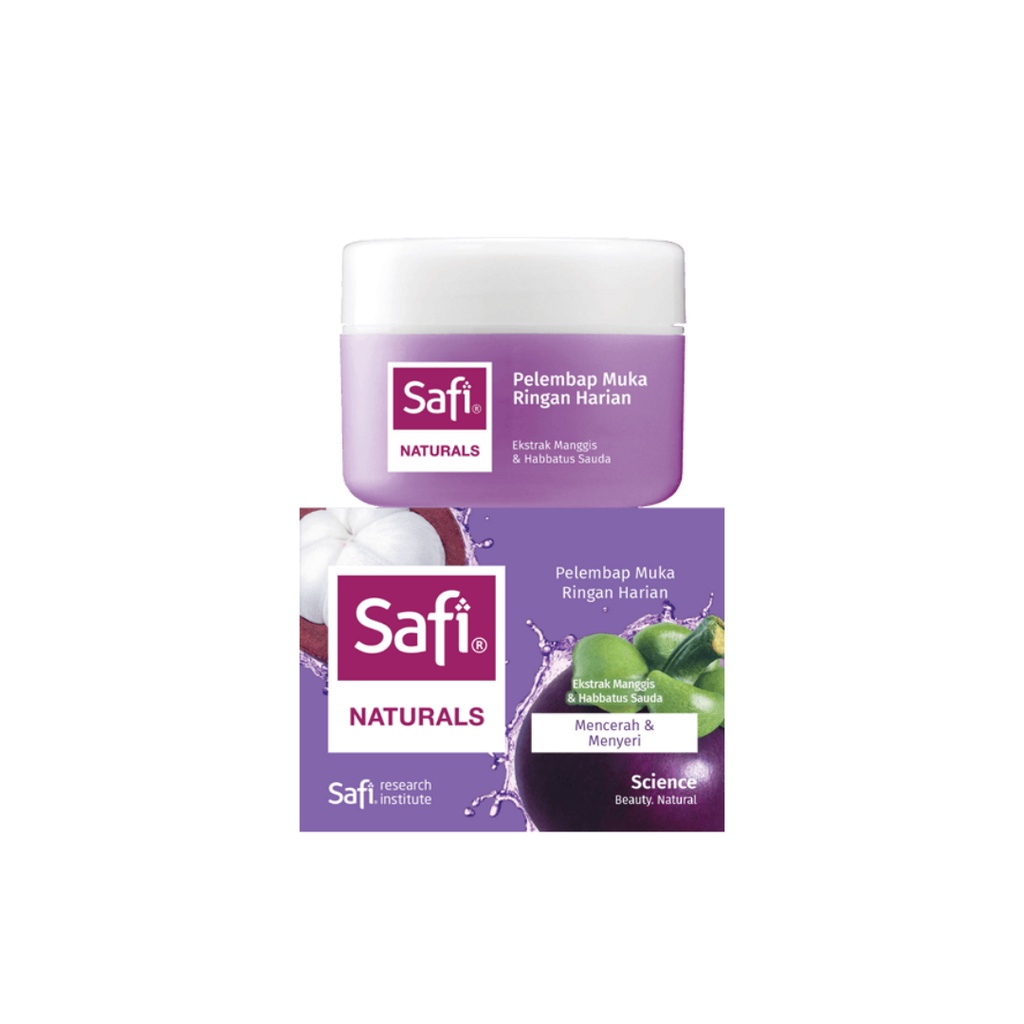 Safi Naturals Face Moisturizer / Pelembap Muka Mangosteen / Gamat ...
