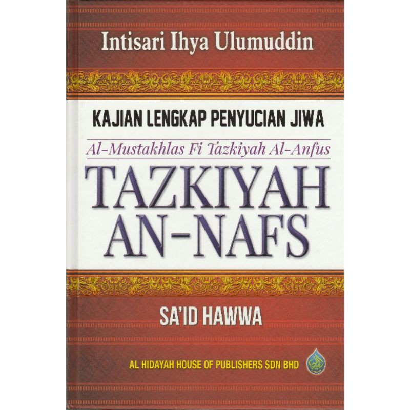 (HARD COVER) Buku Tazkiyah An Nafs - Sa'id Hawwa / Buku Kitab ...