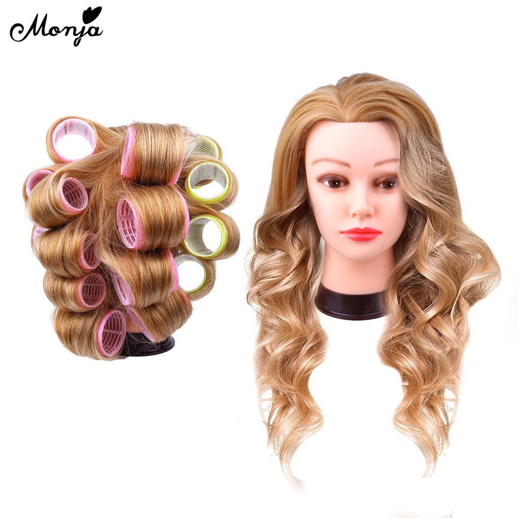 Monja 6Pcs/Set Hair Roller Multiple Size Random Color Natural Curls ...