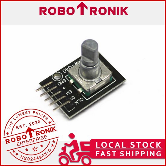 Rotary Encoder Module KY-040 | Shopee Malaysia