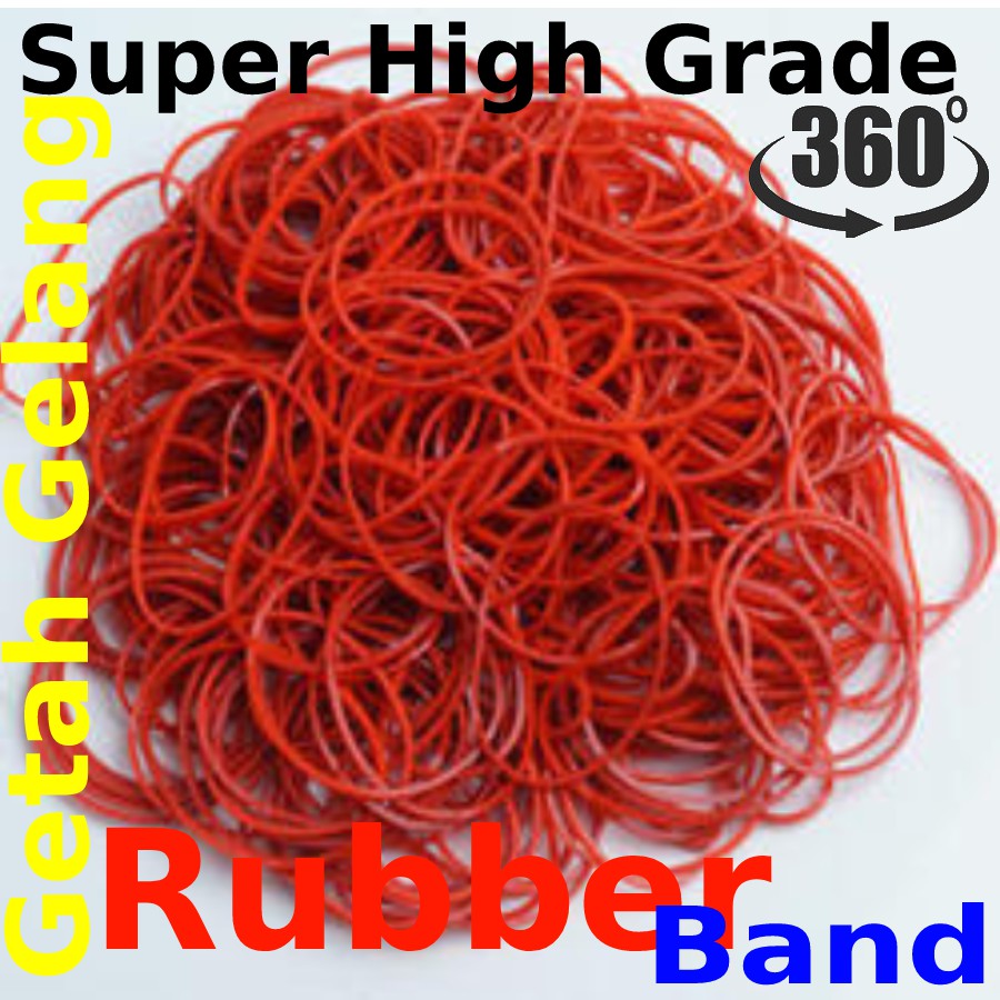Getah Gelang/ Rubber Band/ Super High Latex Quality/High Elasticity ...