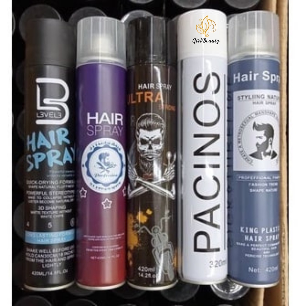 HAIR SPRAY HAIR SPRAY STYLING EXTRA HOLD 420ML (RANDOM PACKAGING ...