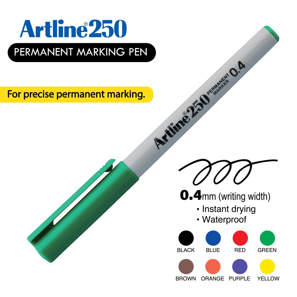 Artline 250 Permanent Marker | Shopee Malaysia