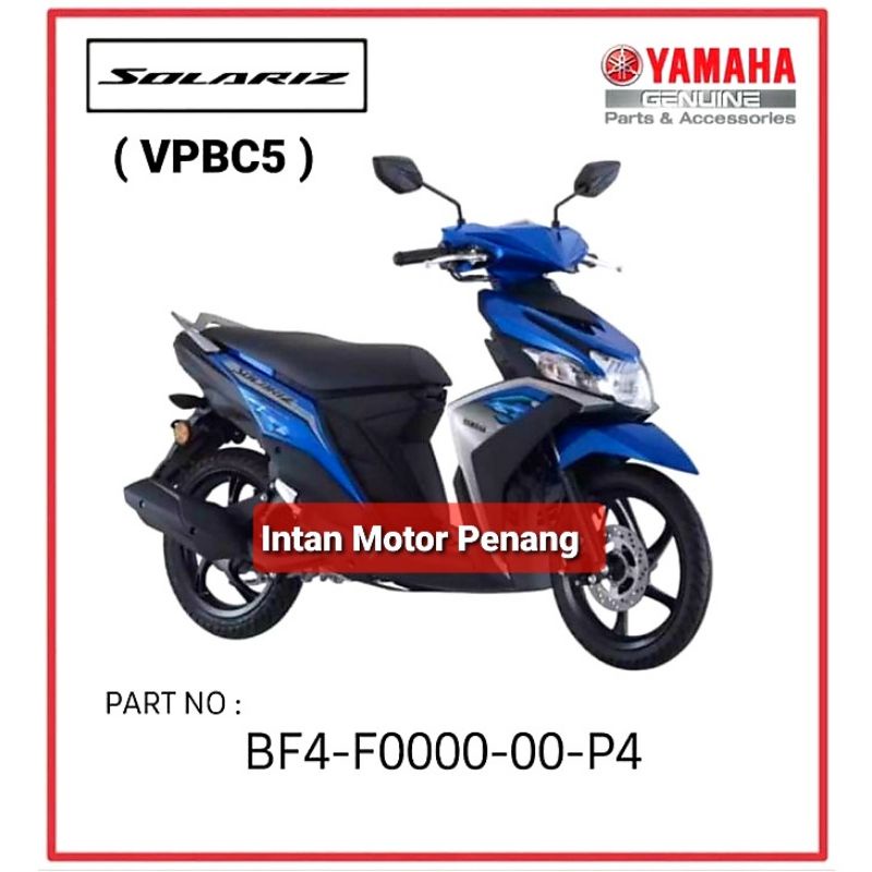 Jaminan 100% Original HLY Cover Set Coverset Yamaha Scooter Ego Solariz ...