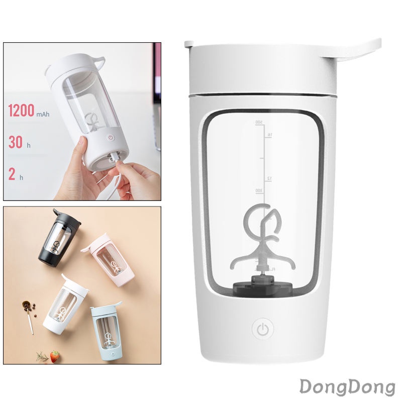 Electric Protein Shaker Bottle, Made with USB Shaker Cups for Protein ...