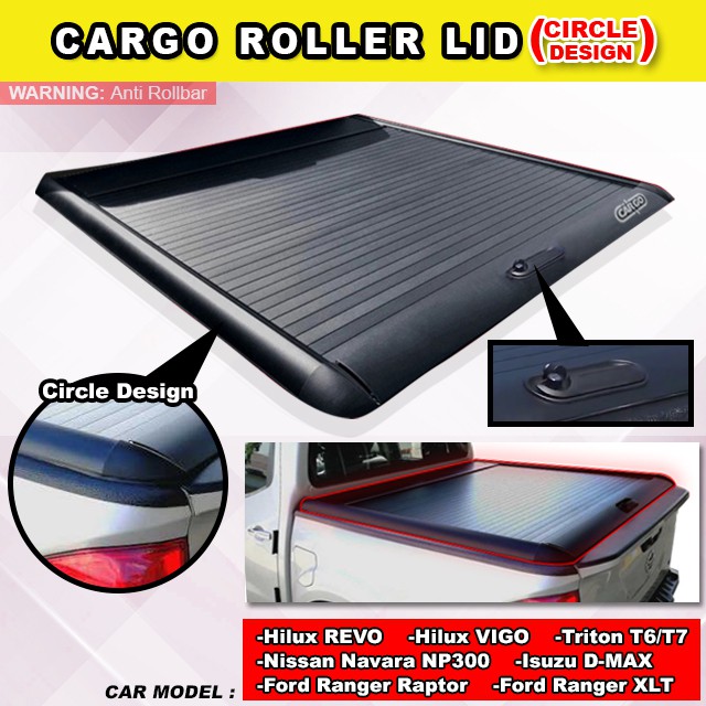 Roller Lid Roller Shutter Hilux Revo / Vigo / Triton T6 / T7 / NP300 ...