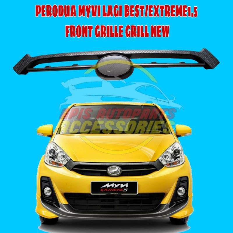 PERODUA MYVI LAGI BEST/ EXTREME 1.5 FRONT GRILLE GRILL GRILLE DEPAN ...