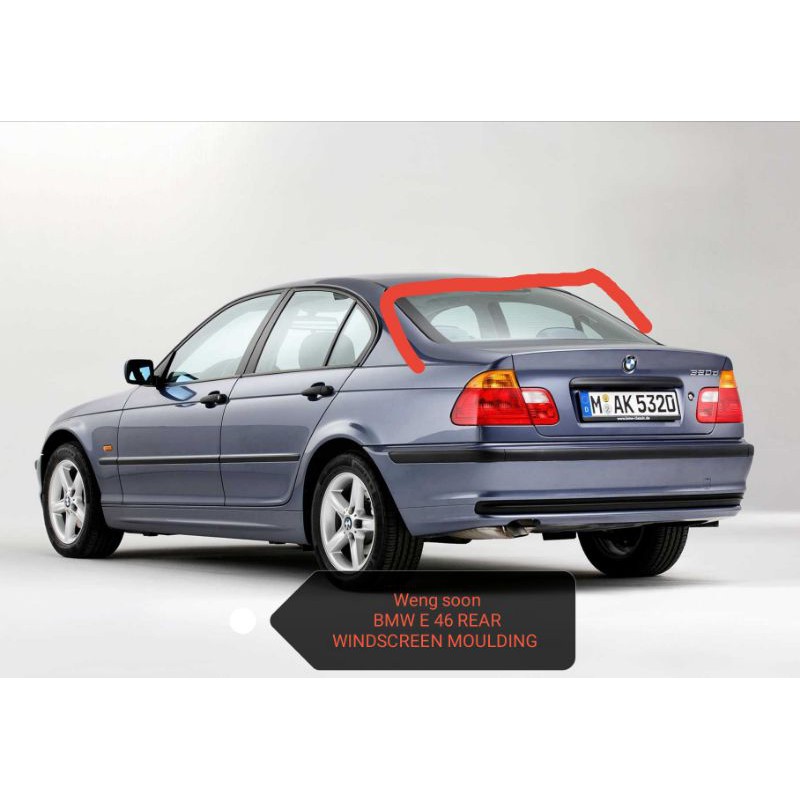 BMW E46 rear windscreen moulding | Shopee Malaysia