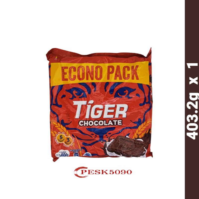 Tiger Biskut Econo Pack 403.2g (Original/Chocolate) | Shopee Malaysia