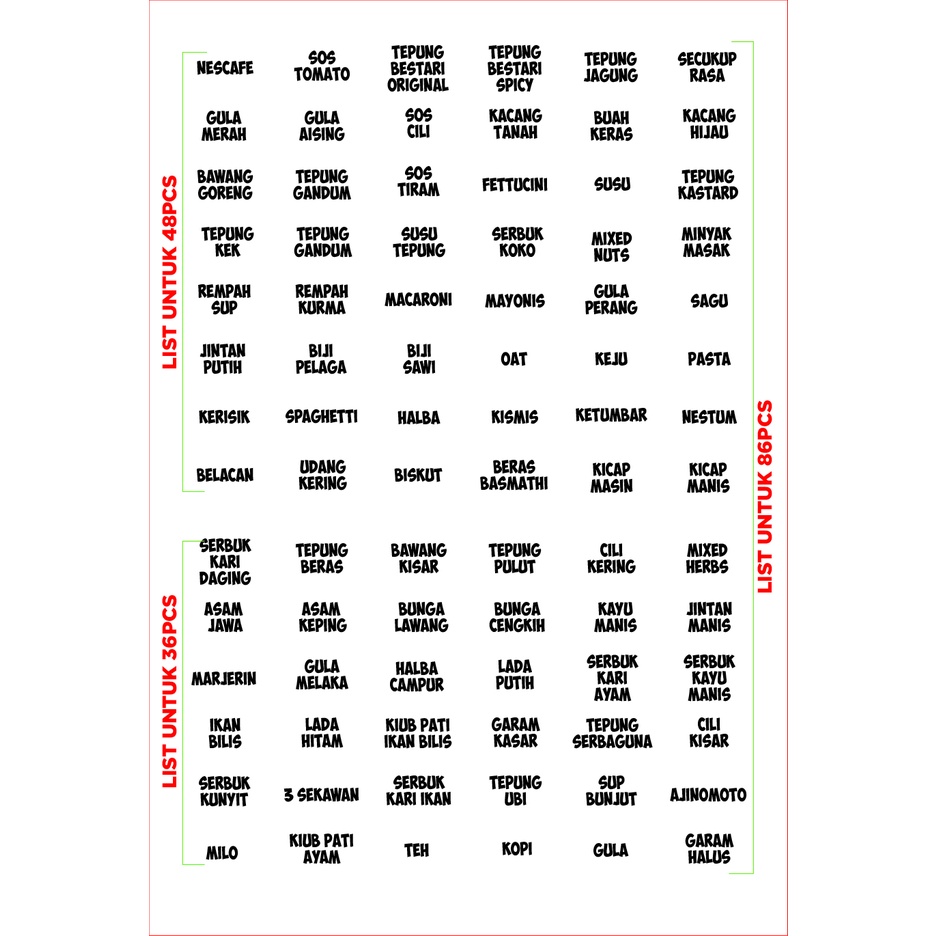 STICKER DAPUR WATERPROOF,STICKER DAPUR LUTSINAR,STICKER DAPUR KALIS AIR ...