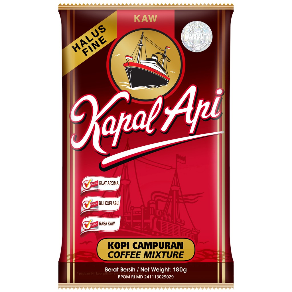 Kapal Api Coffee Mixture (Halus 180g x 20 bags) | Shopee Malaysia