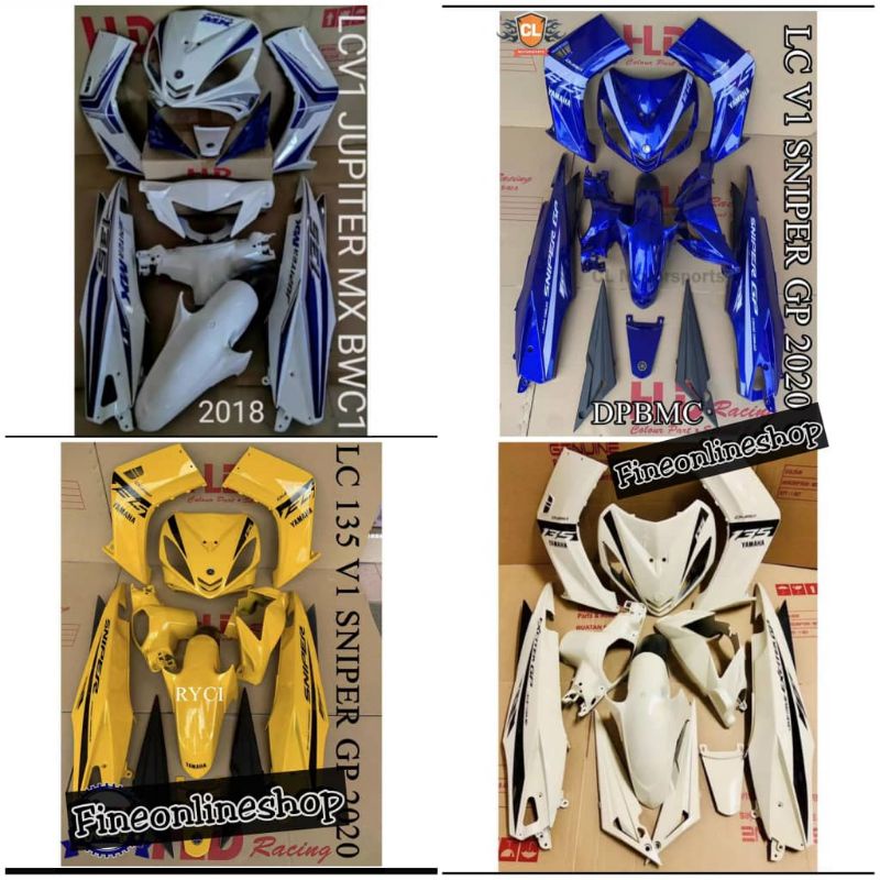 HLD COVER SET SNIPER LC135 V1/V2/V3/V4/V5/V6/V7 | Shopee Malaysia