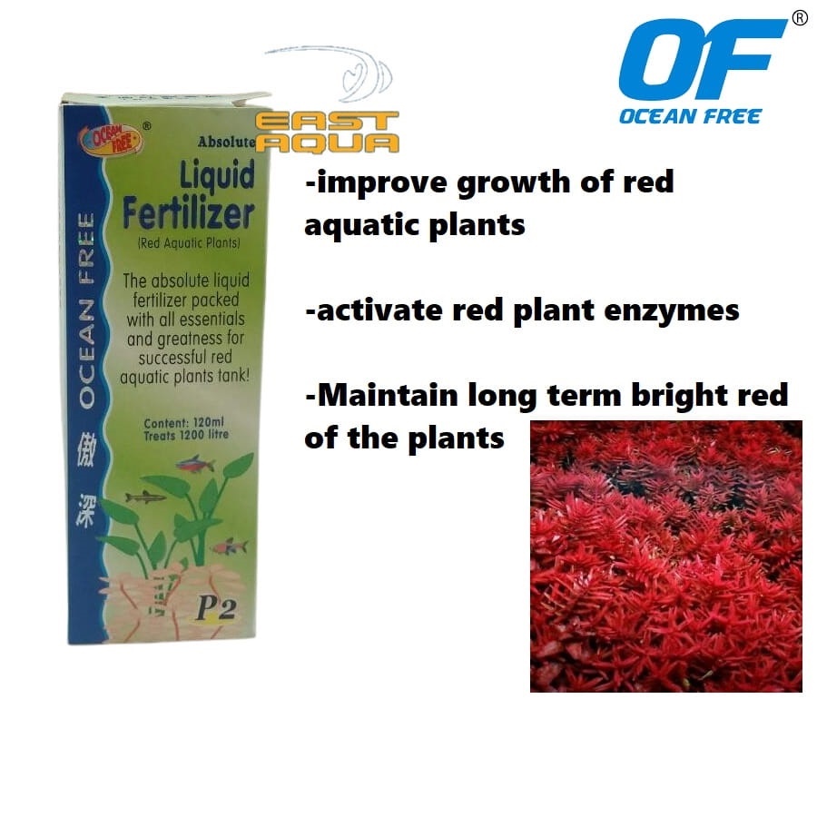 Ocean Free Liquid Fertilizer Red Aquatic Plants Fertilizer | Shopee ...