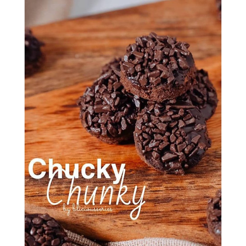 READY STOCK CHUCKY CHUNKY Biskut Kuih Raya Sedap Choco Belgian Dark ...