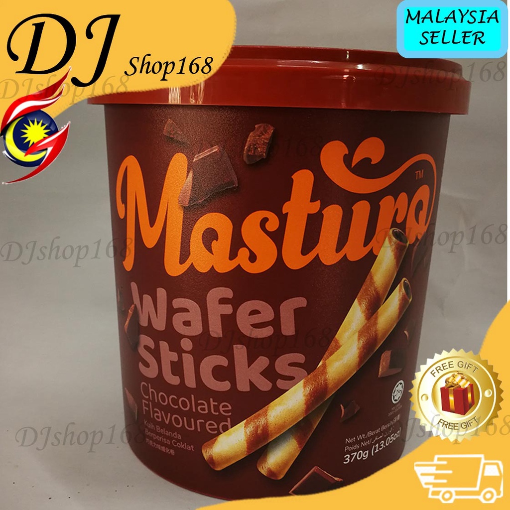 MASTURA WAFER STICK CHOCOLATE FLAVOUR 370G CHILDHOOD HALAL | Shopee ...