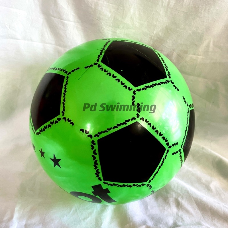 [Ready Stock]Inflatable PVC Football Design Colourful Beach Ball Kids ...