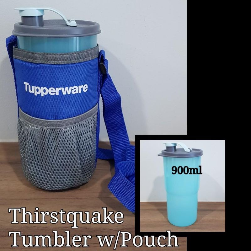 tupperware Thirstquake Tumbler 900ml with Pouch | Shopee Malaysia