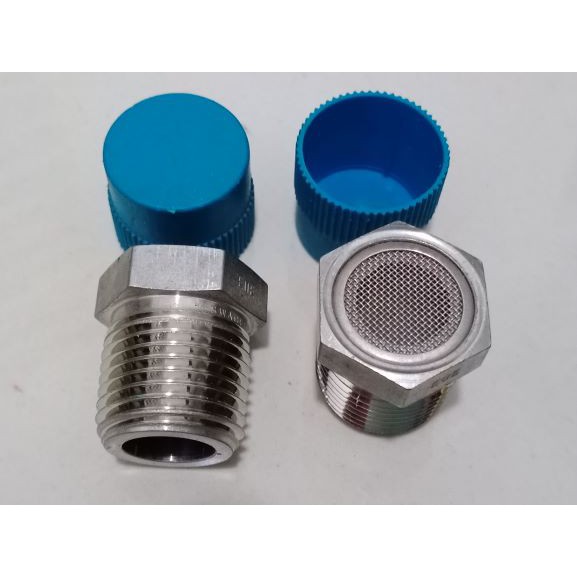 Swagelok 1/2" MNPT Vent Protector Fitting Mud Dauber Product SS-MD-8 ...