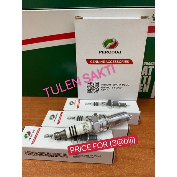 PERODUA AXIA @ AXIA NEW / BEZZA 1.0 IRIDIUM SPARK PLUG SET 999-40015 ...