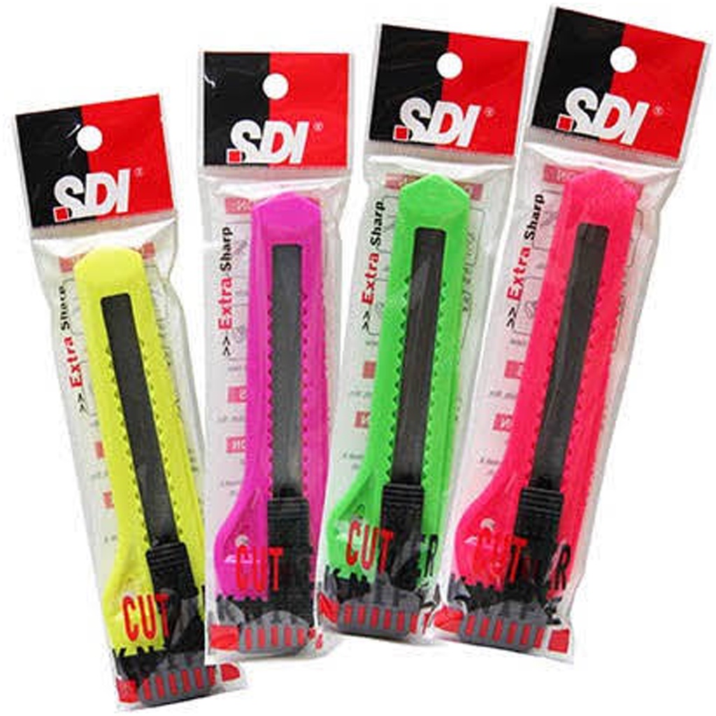 SDI Big Cutter Knife / Student Knife / Pisau Pemotong /美工刀 NO.0426A ...