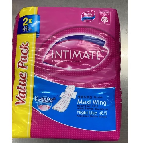 Intimate Sanitary Pad Day Use / Night Use Maxi / Slim / Maxi Wing ...