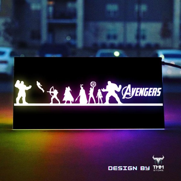 Rgb Avengers VGA Backplate (Avenger led RGB Video card Covering ...
