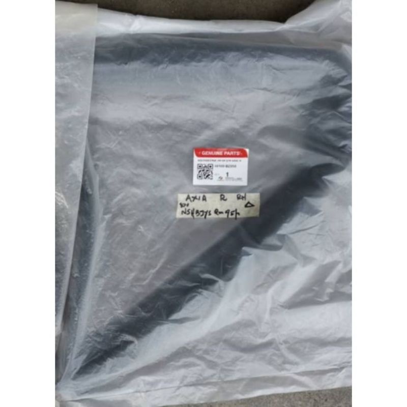 ORIGINAL Axia Rear Door Quarter Window Glass Rubber Weatherstrip Getah ...
