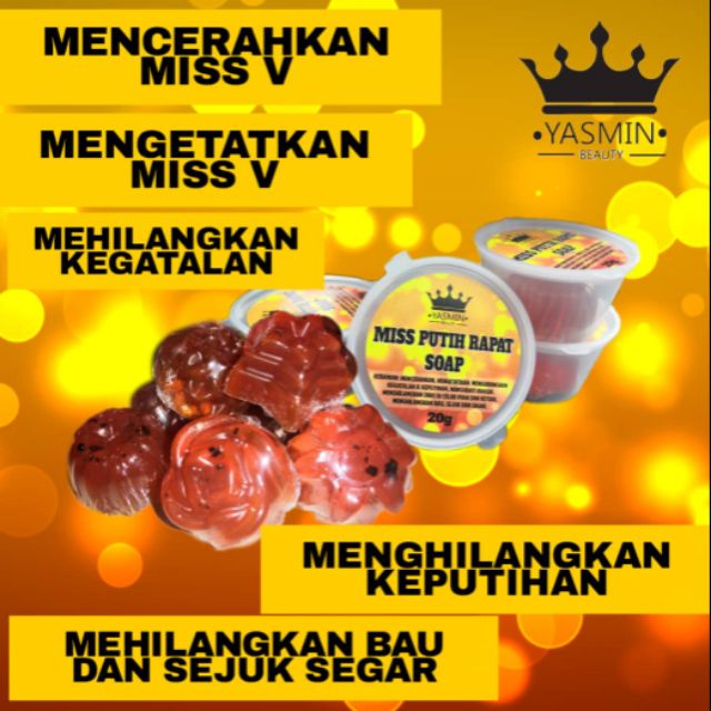 SABUN MISS V PUTIH RAPAT SOAP 20 GRAM | Shopee Malaysia