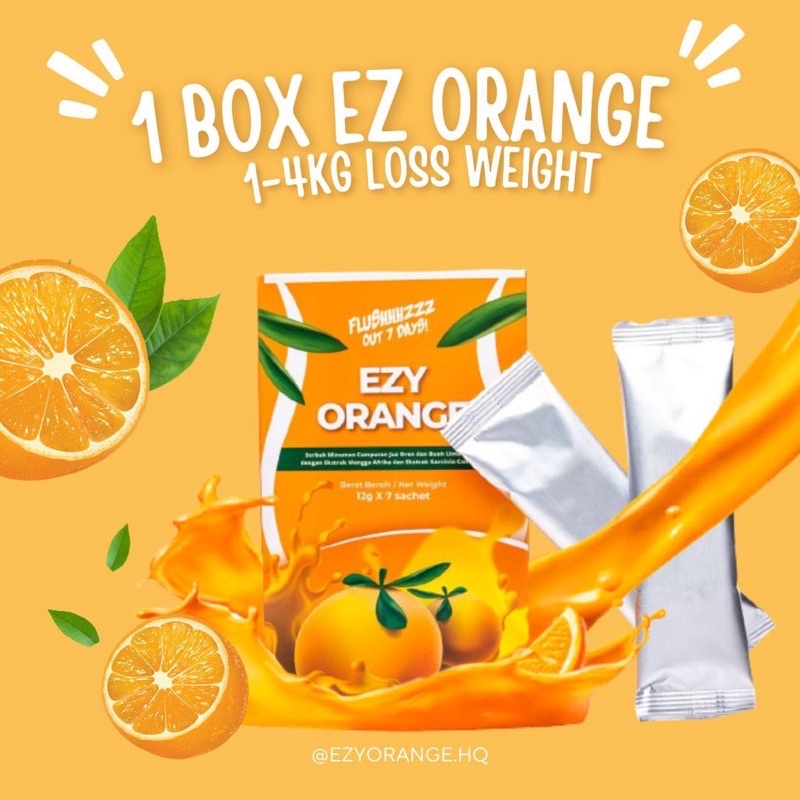 PROMO RAYA HAJI 🔥EZY ORANGE 🔥🔥| EZY FLUSH DETOX | 🔥🔥| SLIMMING 💯 ORIGINAL HQ | Shopee Malaysia