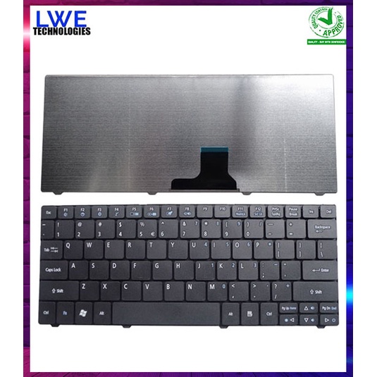 ACER KEYBOARD ASPIRE ONE 751 751H ZA3 ZA5 715 752 753 753H 722 721 1410 ...