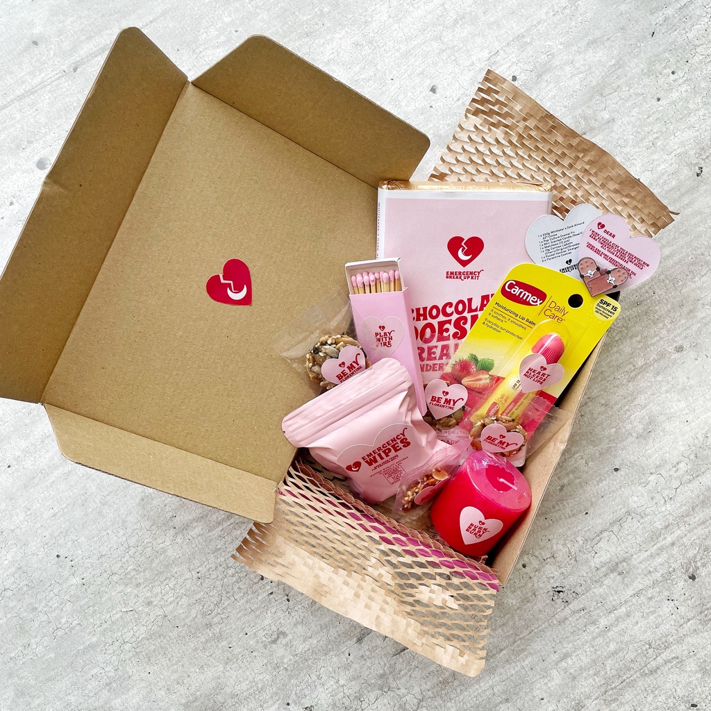 Emergency Break Up Kit for Best Friend Chocolate Whittaker's Carmex Lip ...