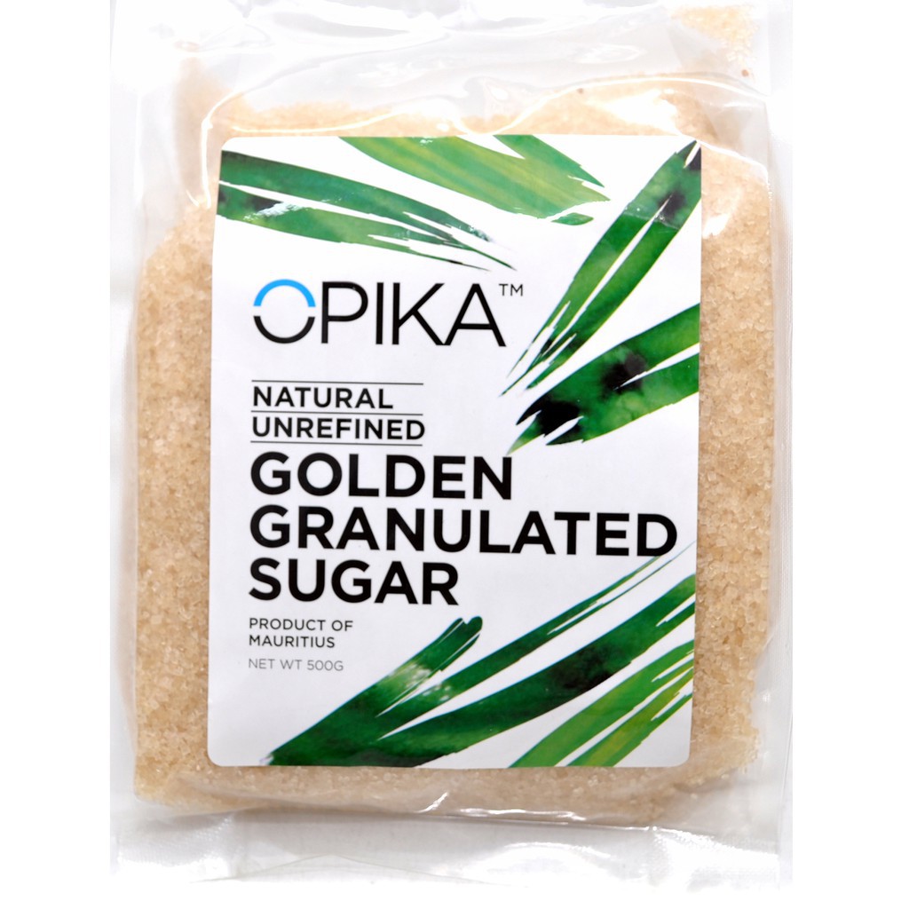 Opika Unrefined Golden Granulated Sugar - 500gm | Shopee Malaysia
