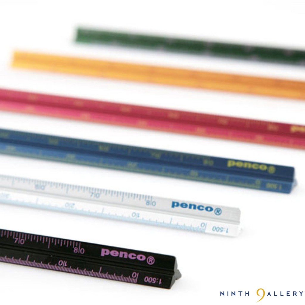 Drafting Scale Ruler HIGHTIDE PENCO 📦 READY STOCK [small ruler | fit in ...