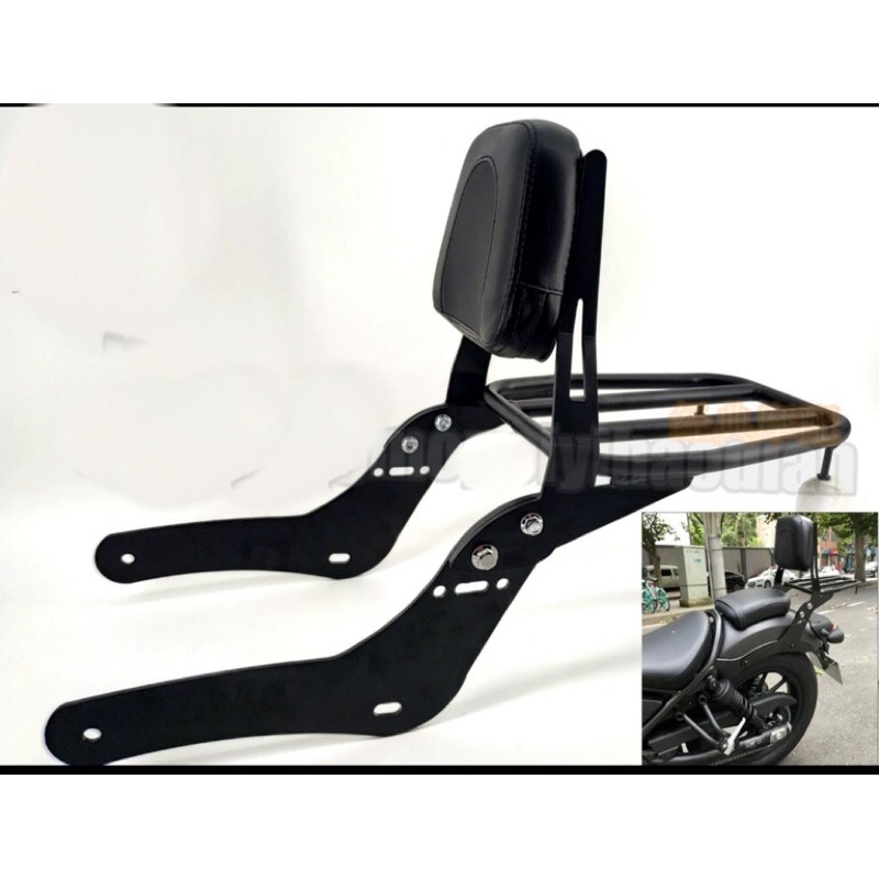 Honda Rebel 500 back rest & rack | Shopee Malaysia