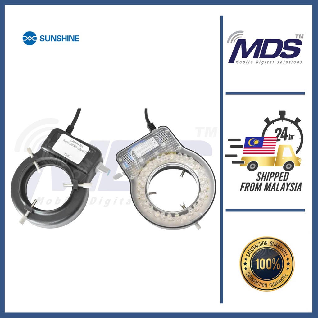 Microscope led source ss-033 LAMPU MIKROSKOP LIGHT LED MICROSCOPE ...