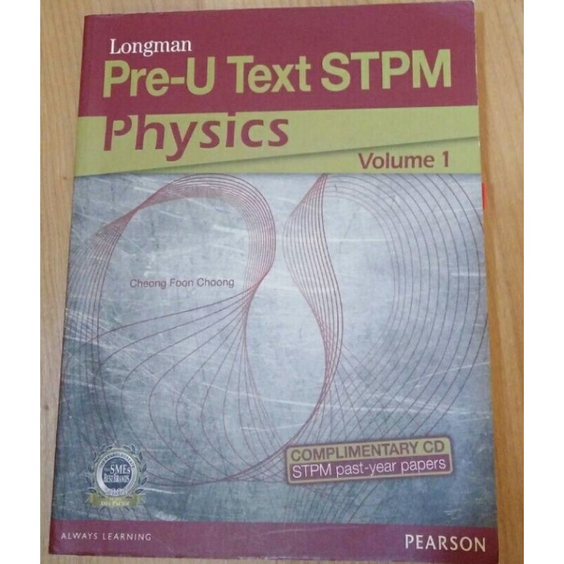 STPM Physics Pre-U Text Volume 1 Longman | Shopee Malaysia