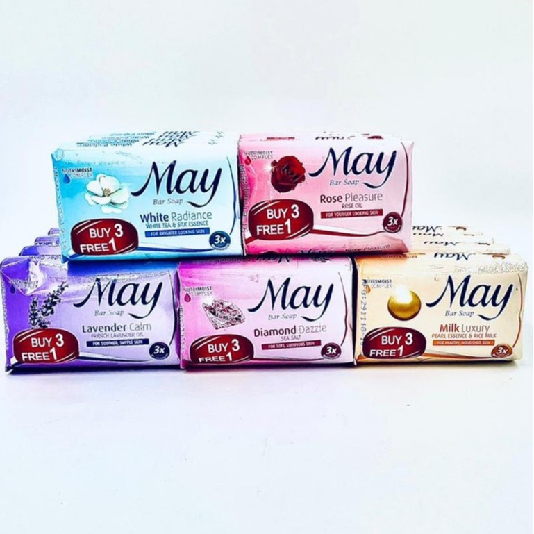 May Bar Soap (4PCS X 85G) | Shopee Malaysia